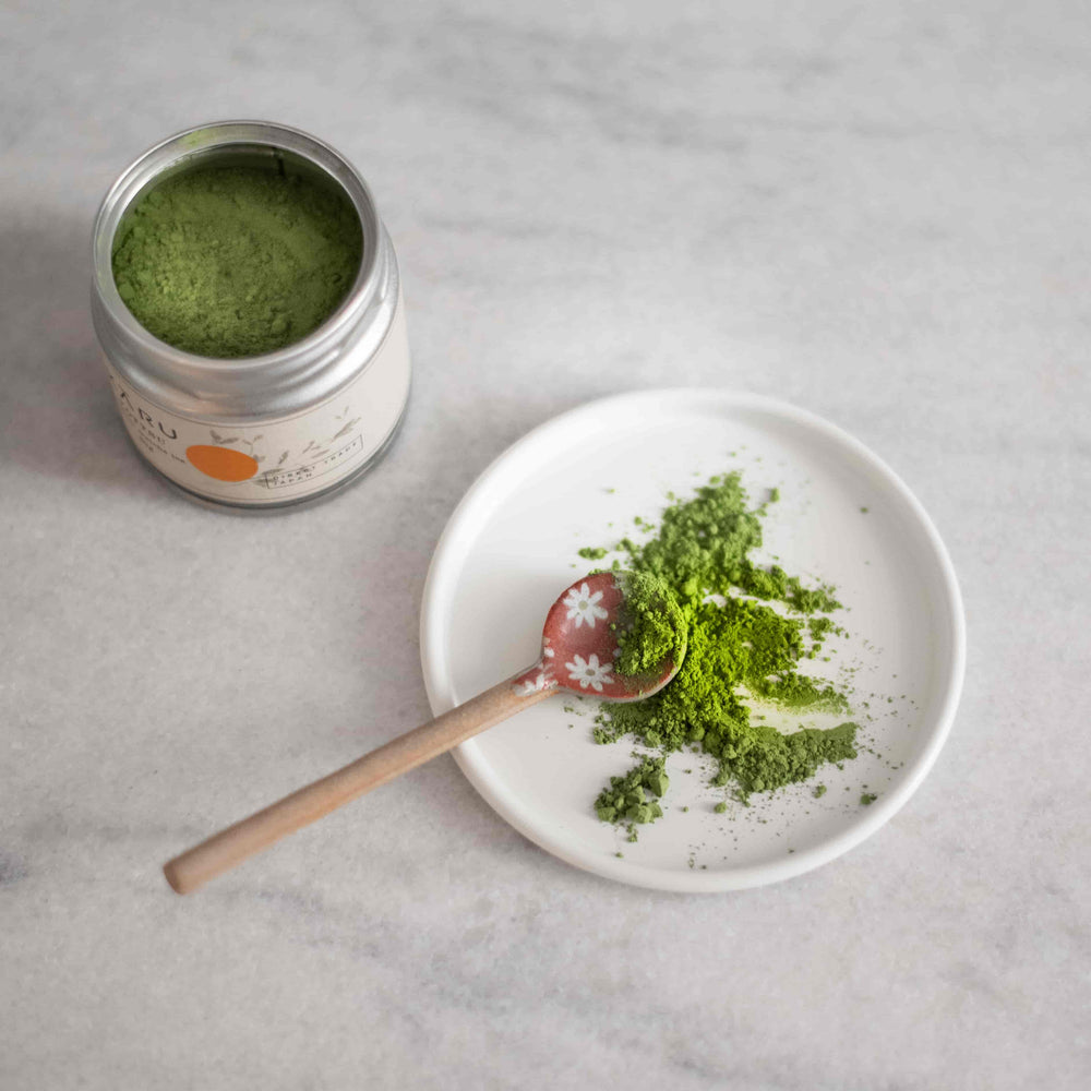 Japanese Matcha sets with brooms & spoons